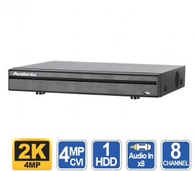 8 Channel DVR, 8 Audio – Centurion Traders